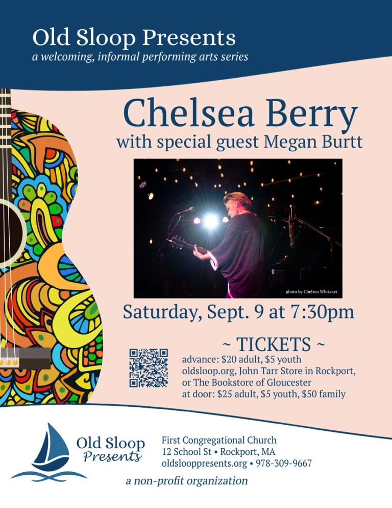 The next Old Sloop Presents concert will be Saturday, September 9 ...