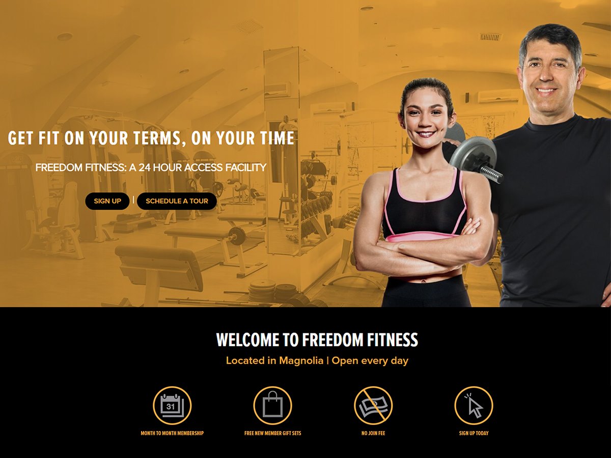Only $50 a month to sign up at Freedom Fitness – Magnolia’s 24 hour ...