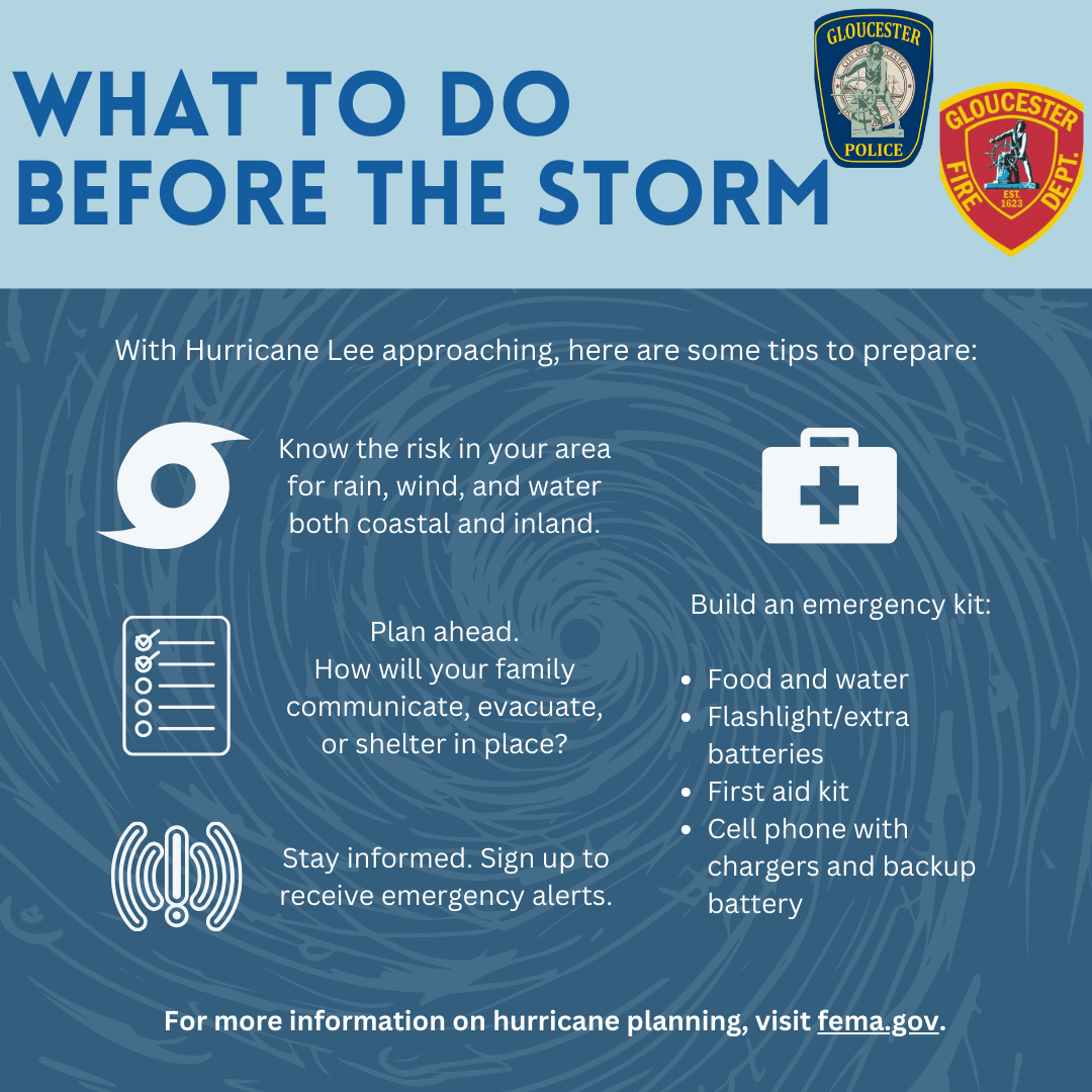 Gloucester Officials Offer Safety Tips, Encourage Residents to Stay ...