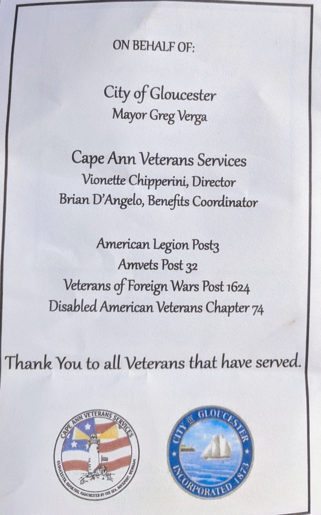 Veterans Day Ceremony 2023 program. Plus JROTC History by Dr. Erik ...