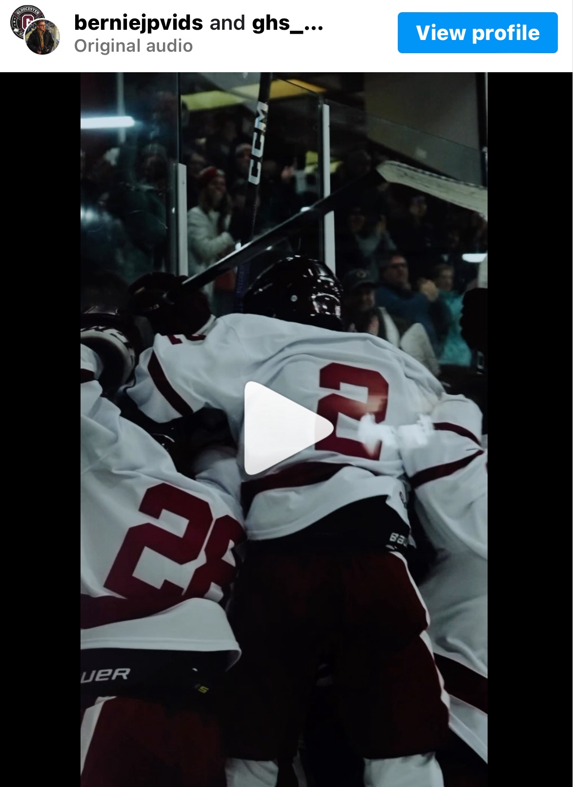 Bernie Dropped Another GHS Hockey Banger – Good Morning Gloucester