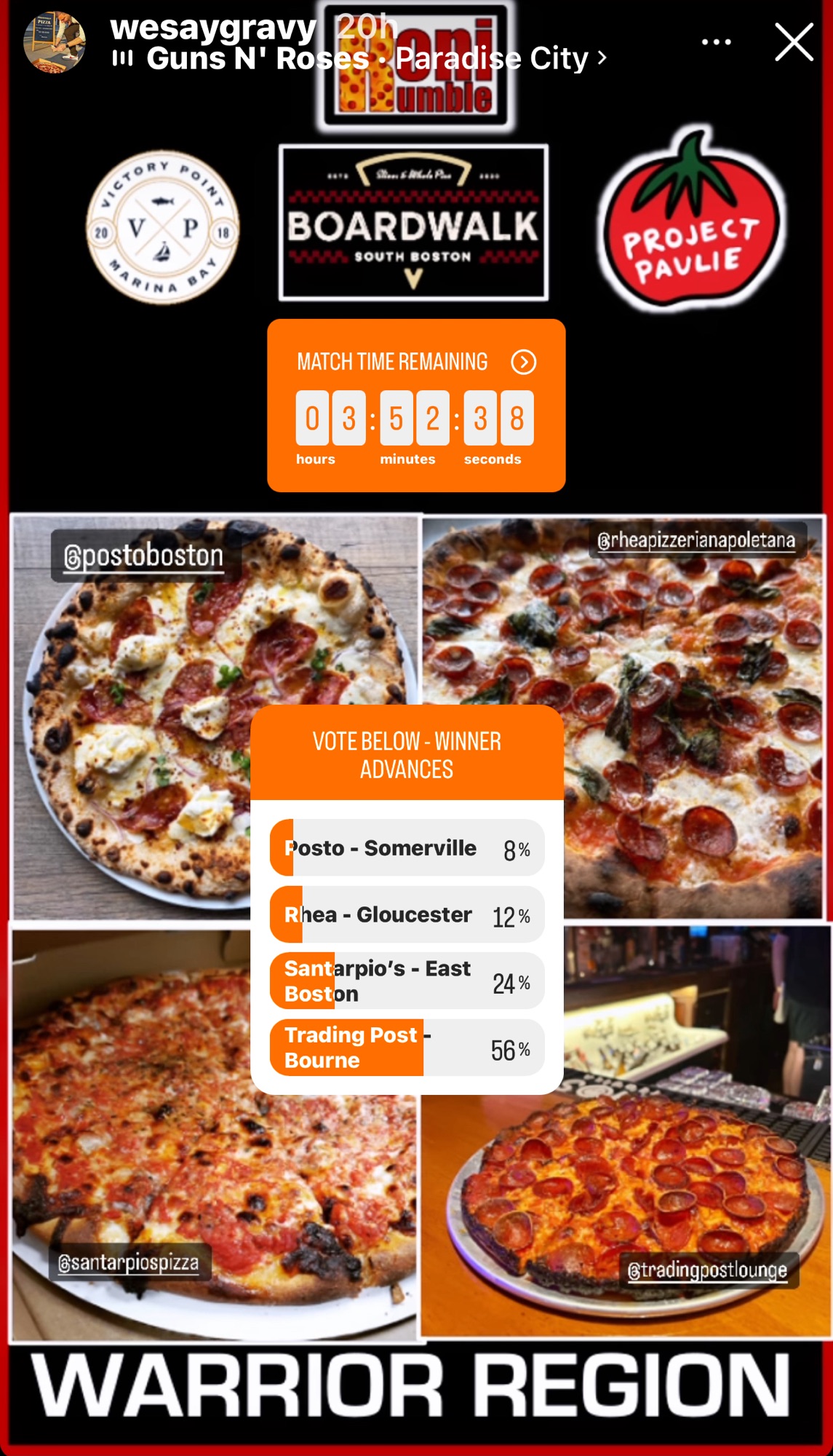 Vote for Gloucester’s Rhea Pizza Napolitano In The “We Say Gravy” Roni ...