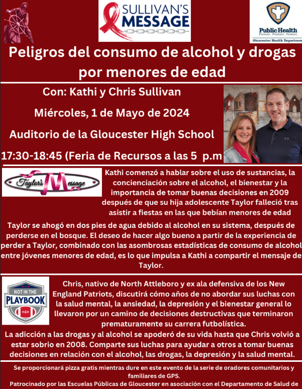GPS Family and Community Speaker Series Presentation: Alcohol Awareness ...
