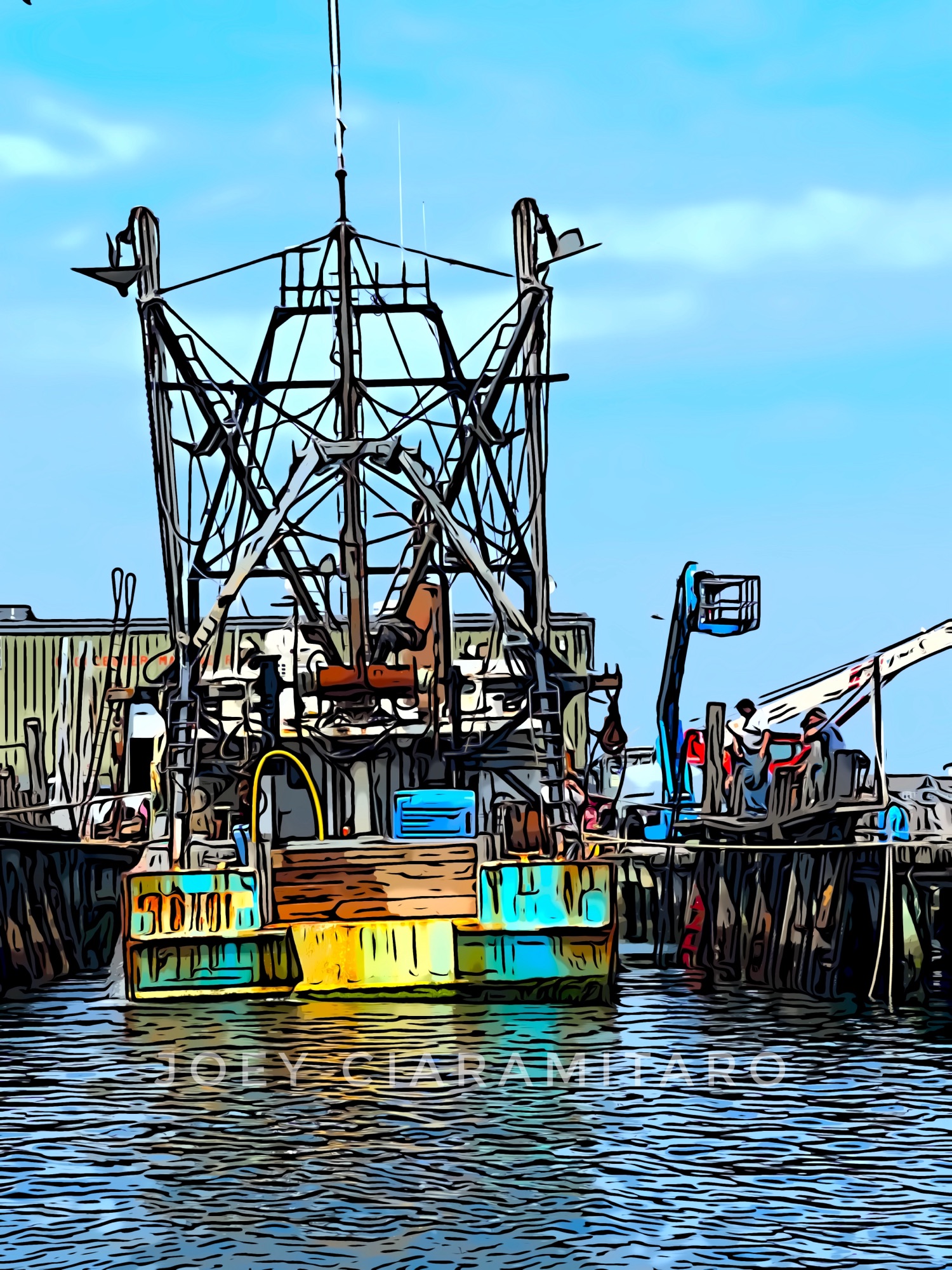 Video Beautiful Industry: Working On the Jessica Heather At The Marine ...