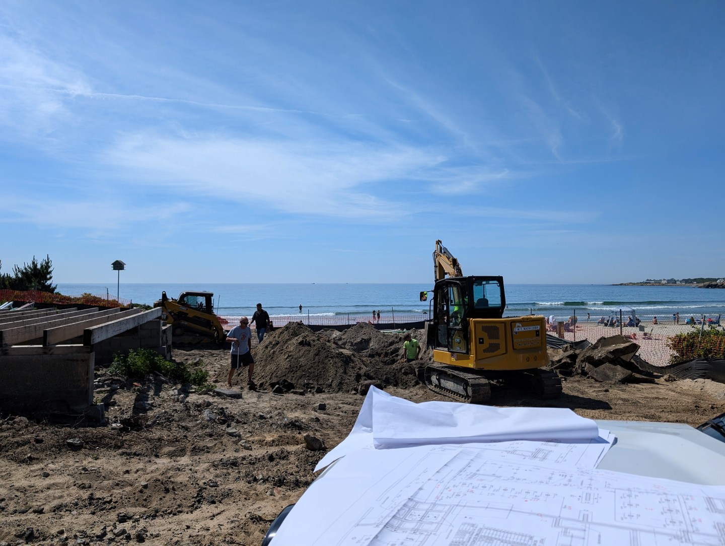 Back at it! Good Harbor Beach Inn construction update #GloucesterMA ...