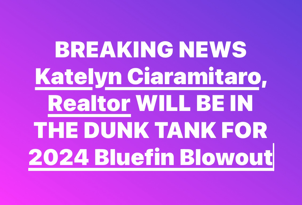 BREAKING NEWS! Katelyn Ciaramitaro WILL BE IN THE DUNK TANK FOR 2024 ...