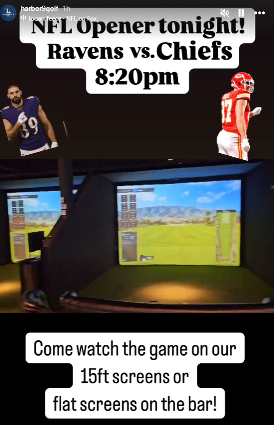 Harbor 9 Sports Bar and Golf Tonight NFL Opener! We will be there at ...