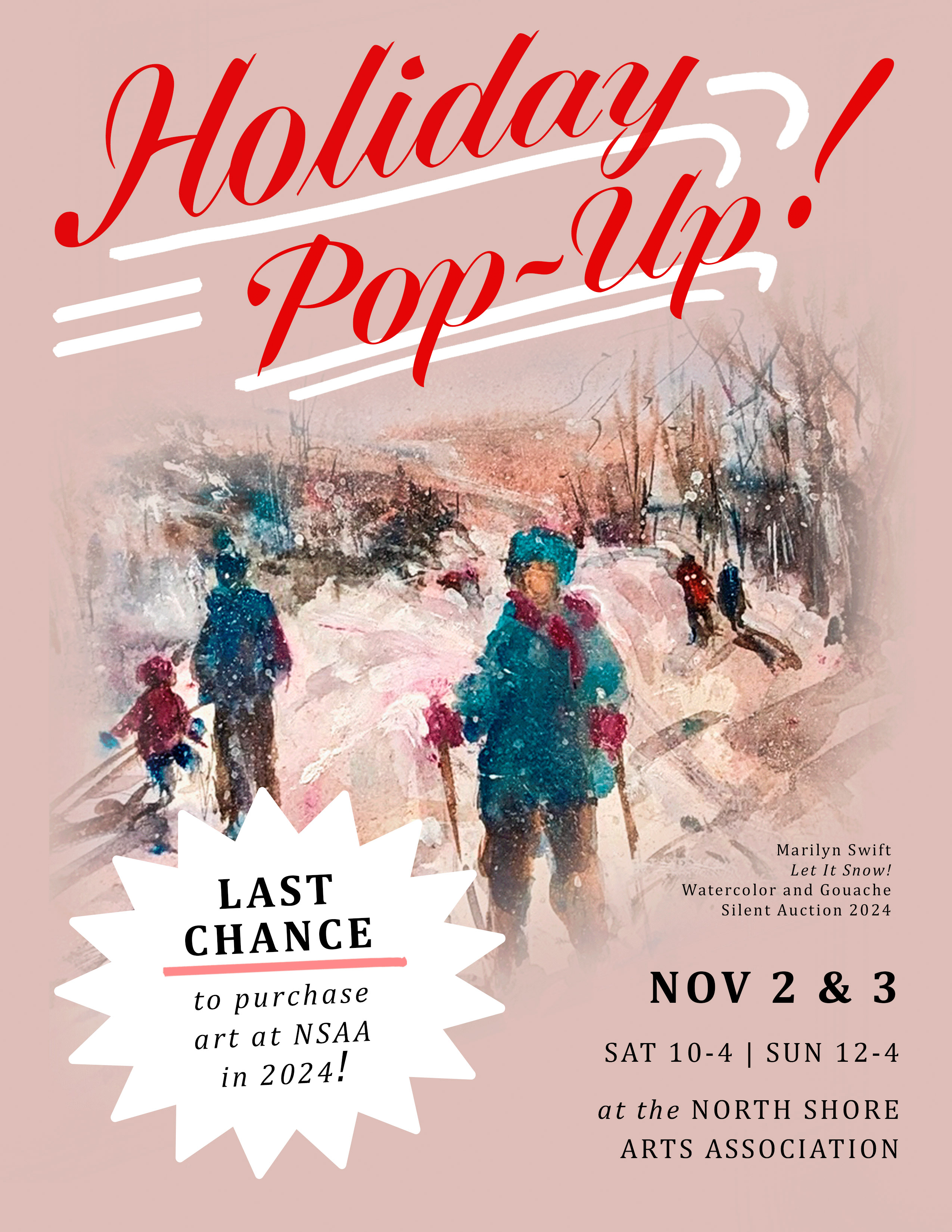 North Shore Arts Association, HOLIDAY POP-UP – Good Morning Gloucester