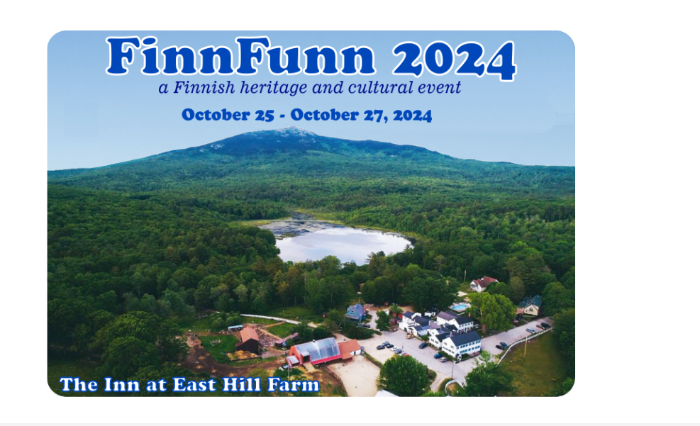 FinnFunn 2024 -October 25 – October 27, 2024 – Good Morning Gloucester