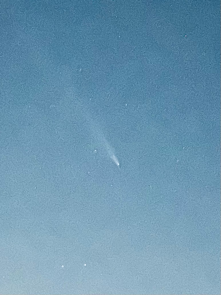 Comet over Coffins – Good Morning Gloucester