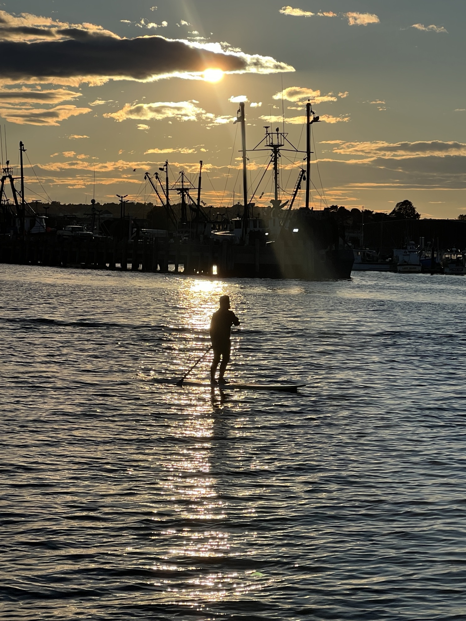 Evening Paddleboard On Gloucester Harbor – Good Morning Gloucester