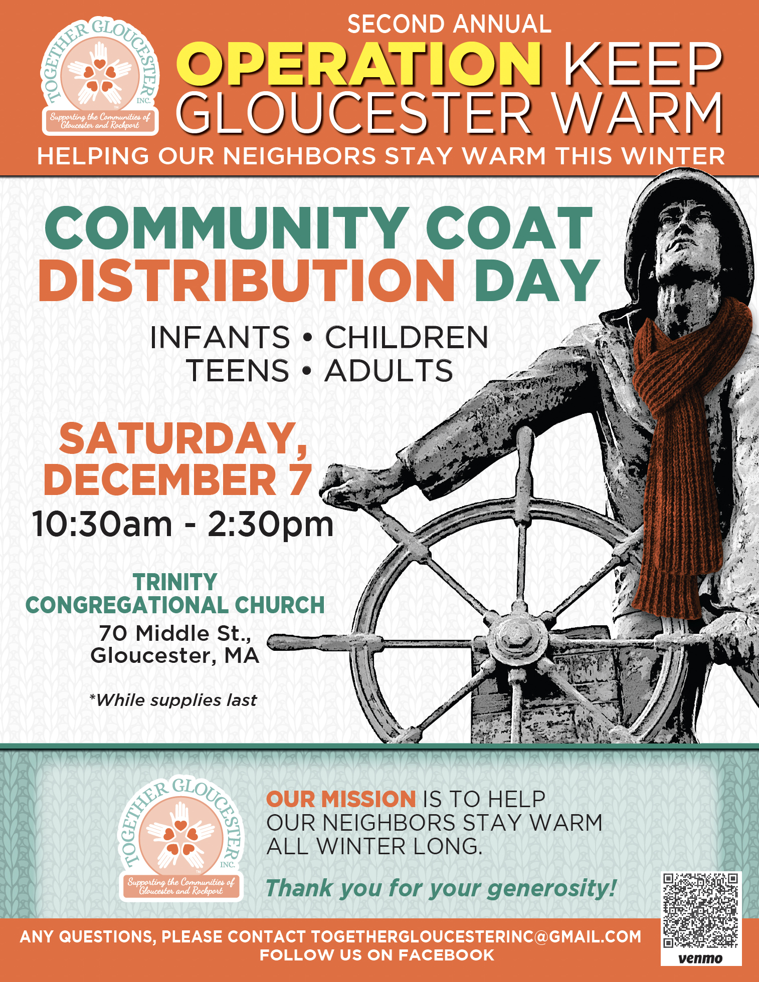Together Gloucester – 2nd Annual Operation Keep Gloucester Warm – Good ...