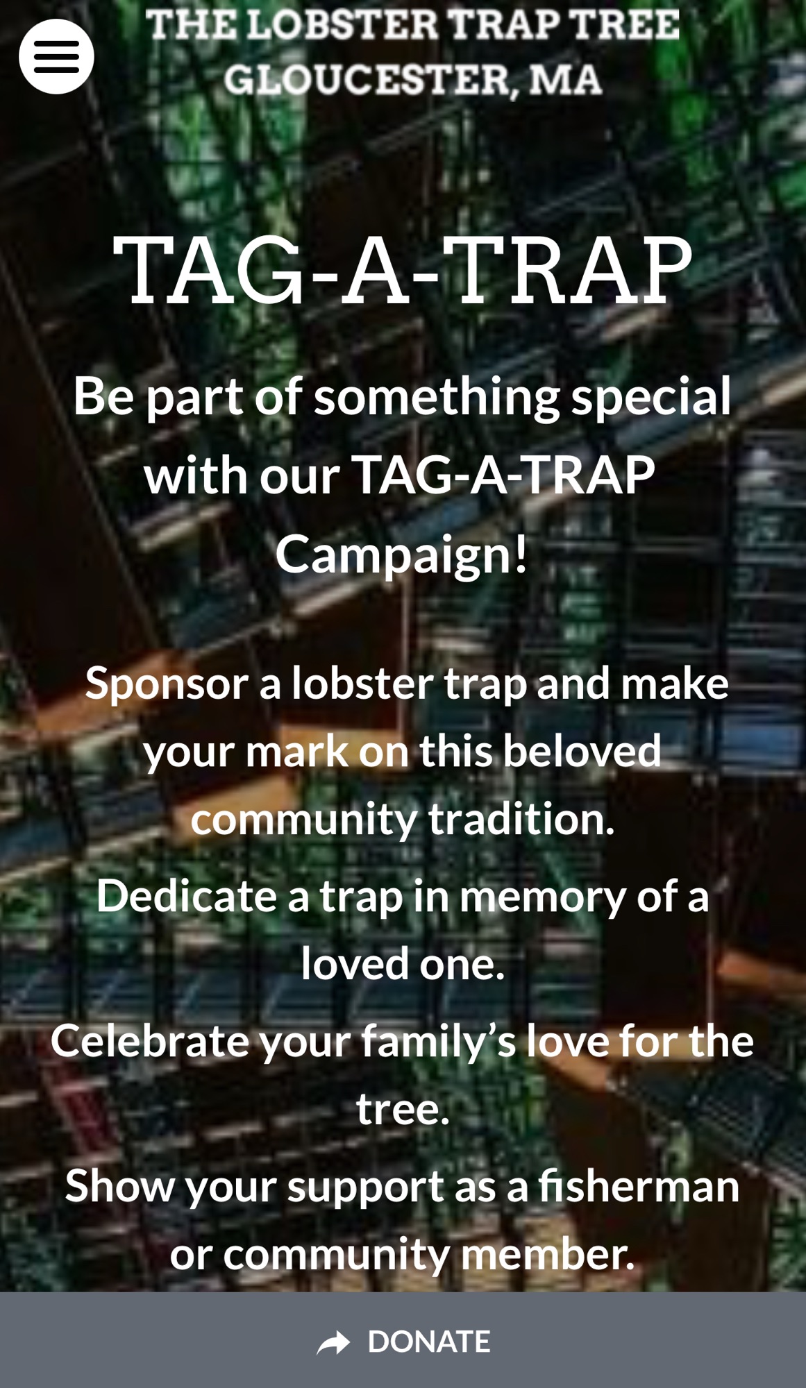 Tag A Trap For The Lobster Trap Tree! – Good Morning Gloucester