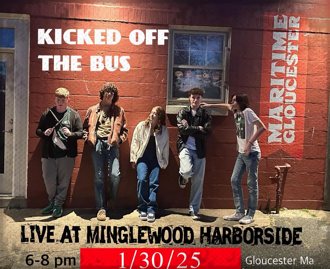 Kicked Off The Bus Band first show in 2025 live Minglewood Harborside ...