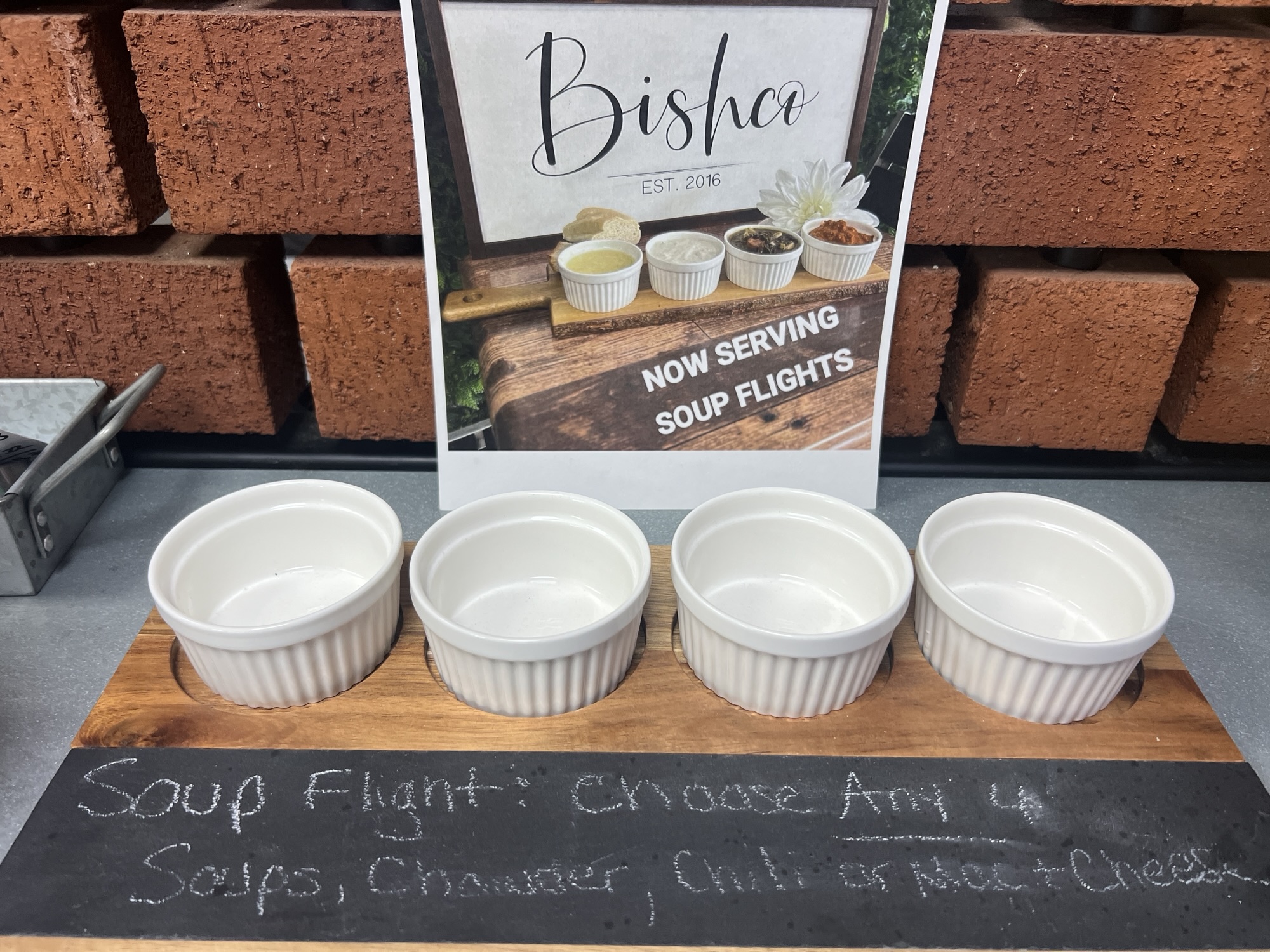 Soup Flights Are A Thing At Cafe Bischco! – Good Morning Gloucester