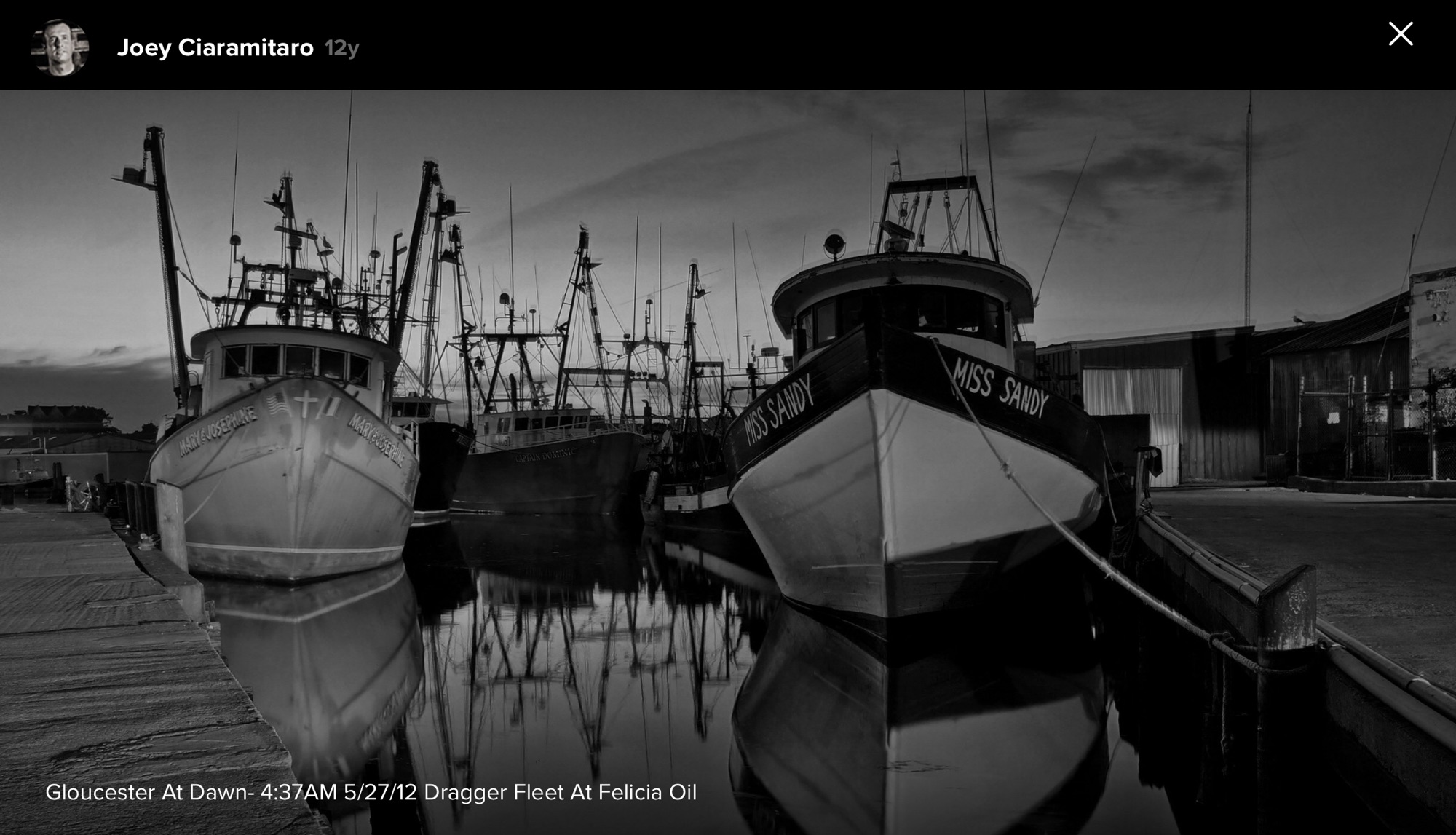 May 27, 2012 The Miss Sandy Was Tied Up At Felicia Oil Down the Fort ...