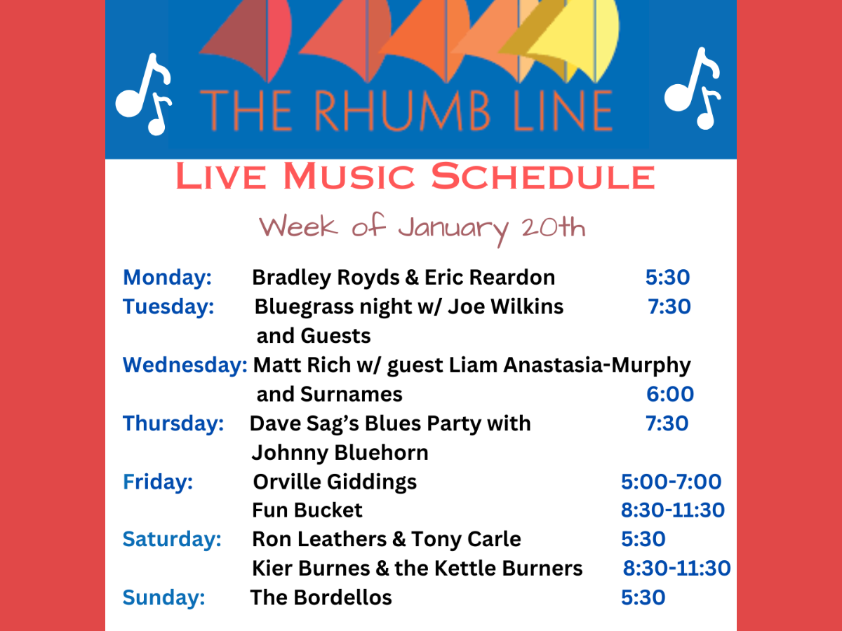 Rhumb Line Live Music Schedule – Good Morning Gloucester