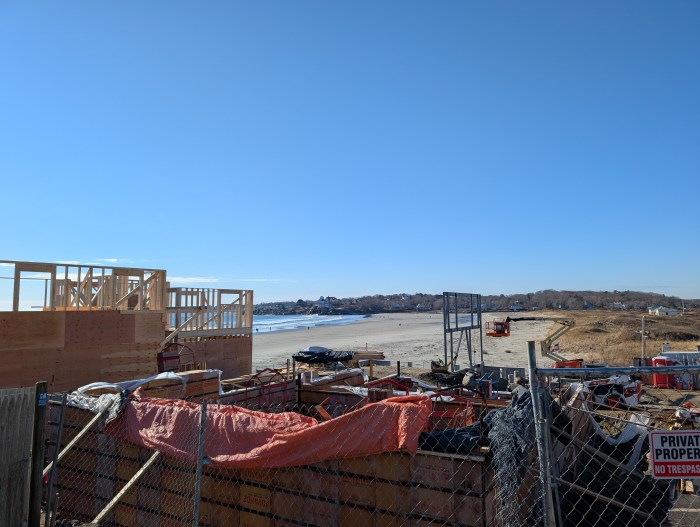 Good Harbor Beach Inn construction progress January 2025. – Good ...