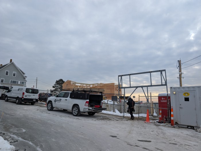Good Harbor Beach Inn construction progress January 2025. – Good ...