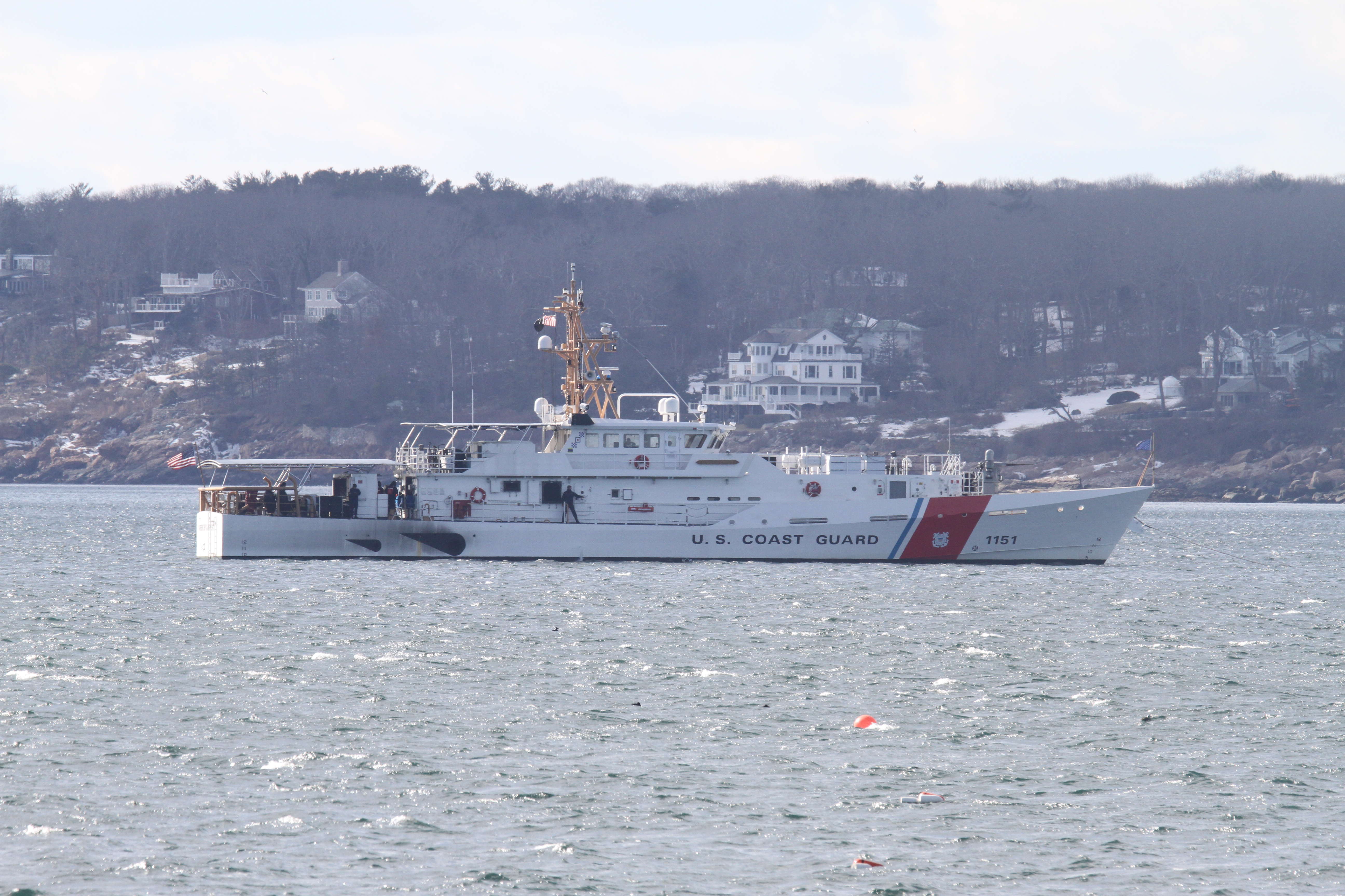 Coast Guard Cutter In The Harbor – Good Morning Gloucester
