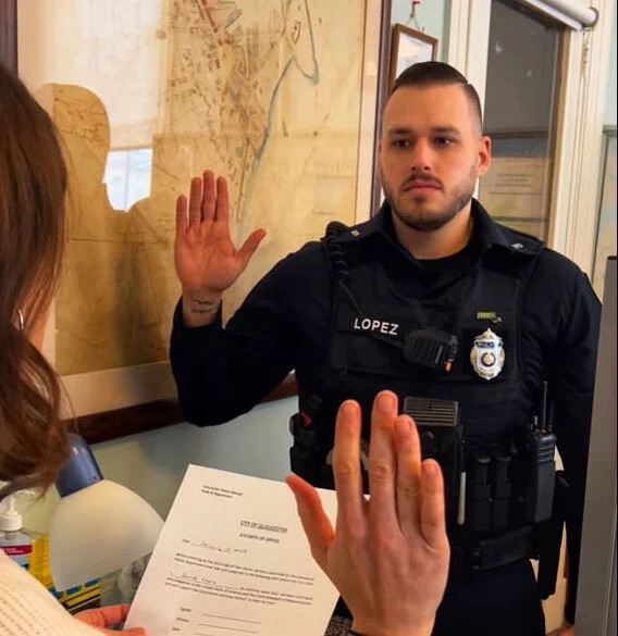 Chief Edward Conley is pleased to welcome Officer Jared Lopez as the ...