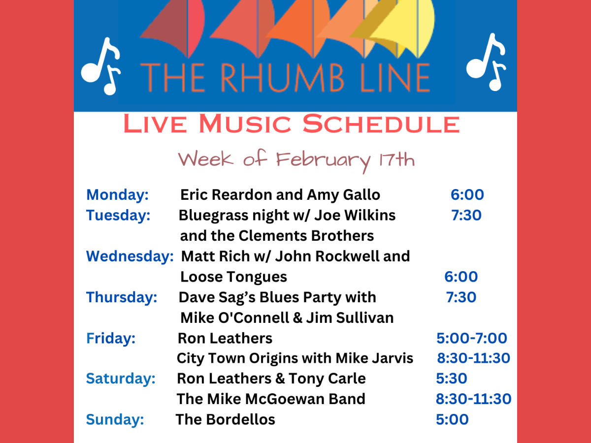 Live Music This Week at The Rhumb Line – Good Morning Gloucester