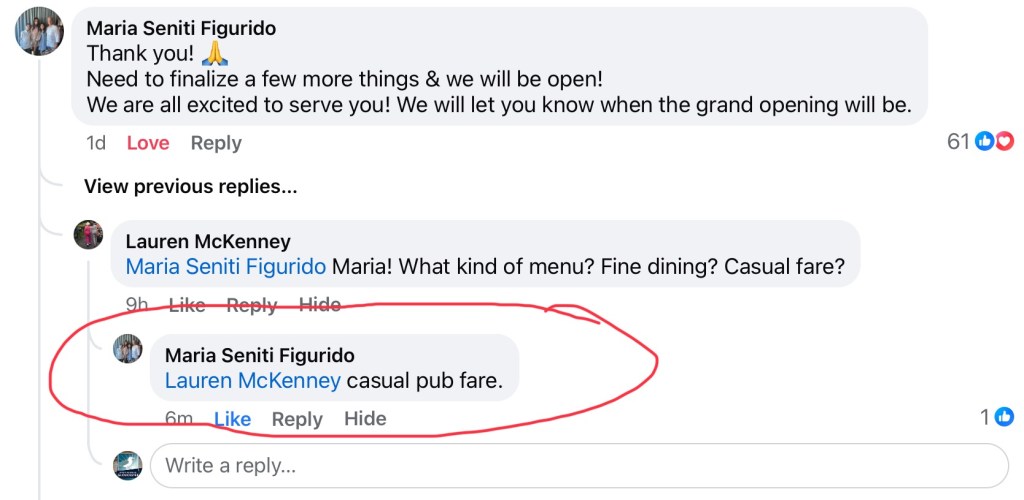 It’ll be casual pub fare at The Burn (former Halibut Point Restaurant ...