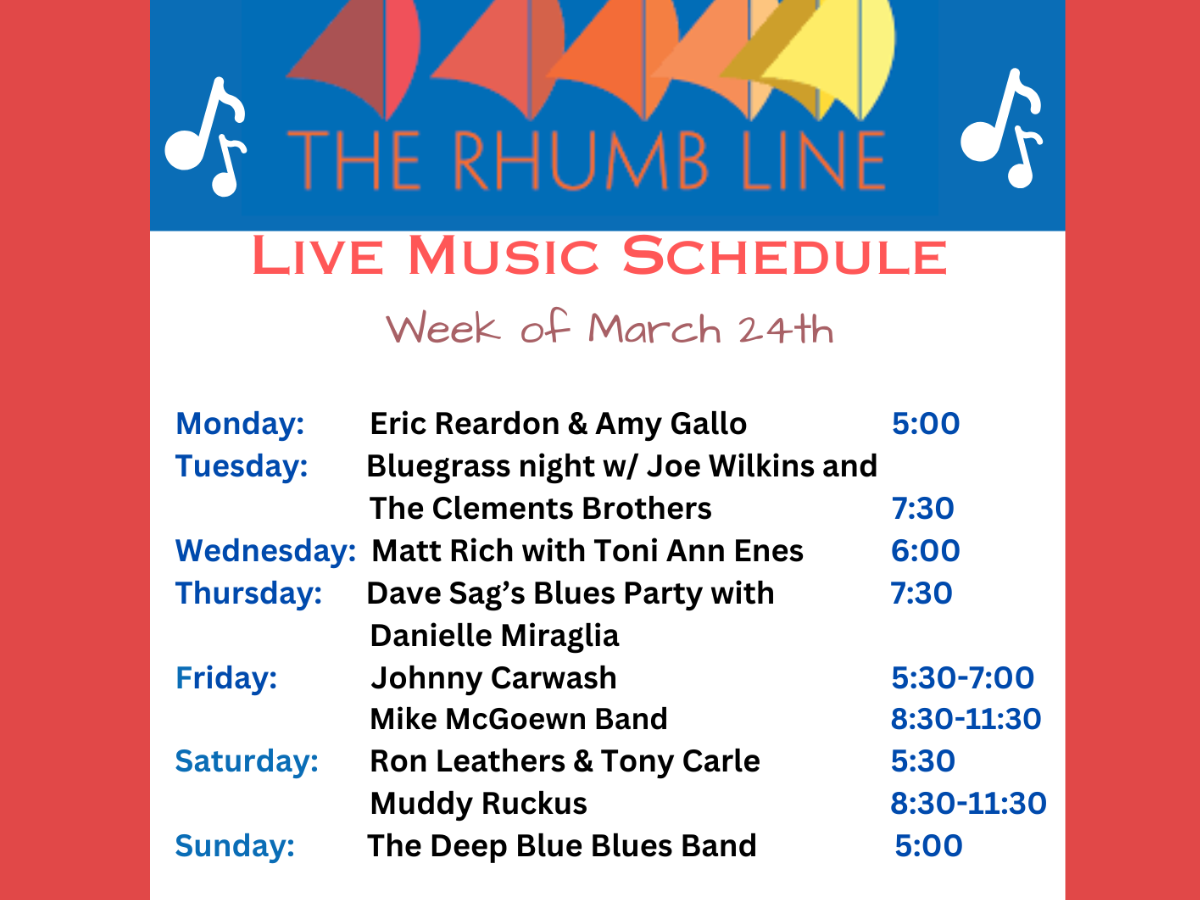 Live Music Schedule This Week at the Rhumb Line – Good Morning Gloucester