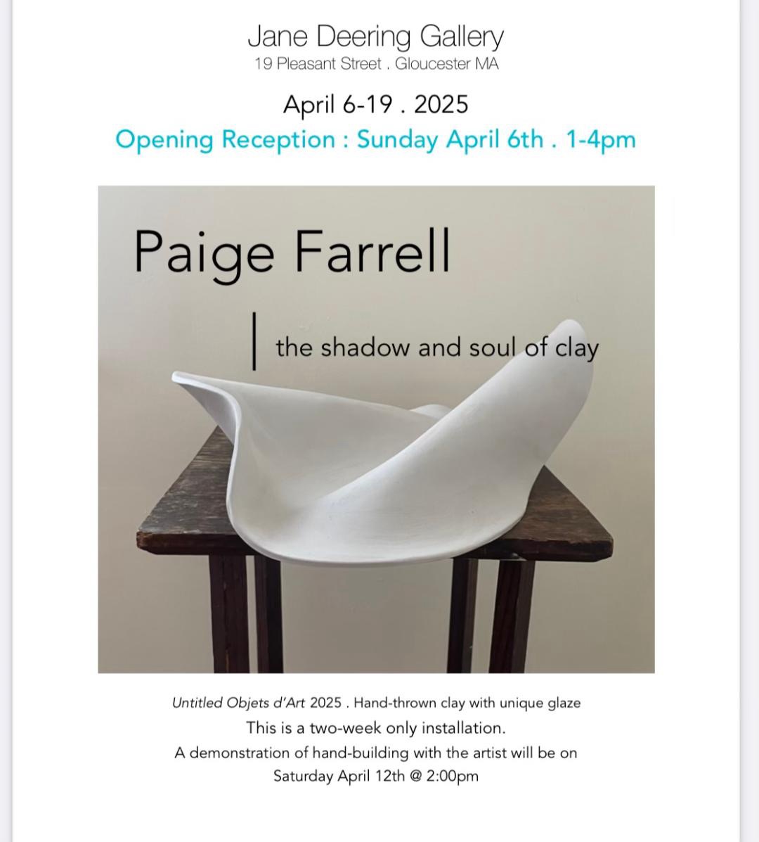 Paige Farrell At Jane Deering Gallery – Good Morning Gloucester