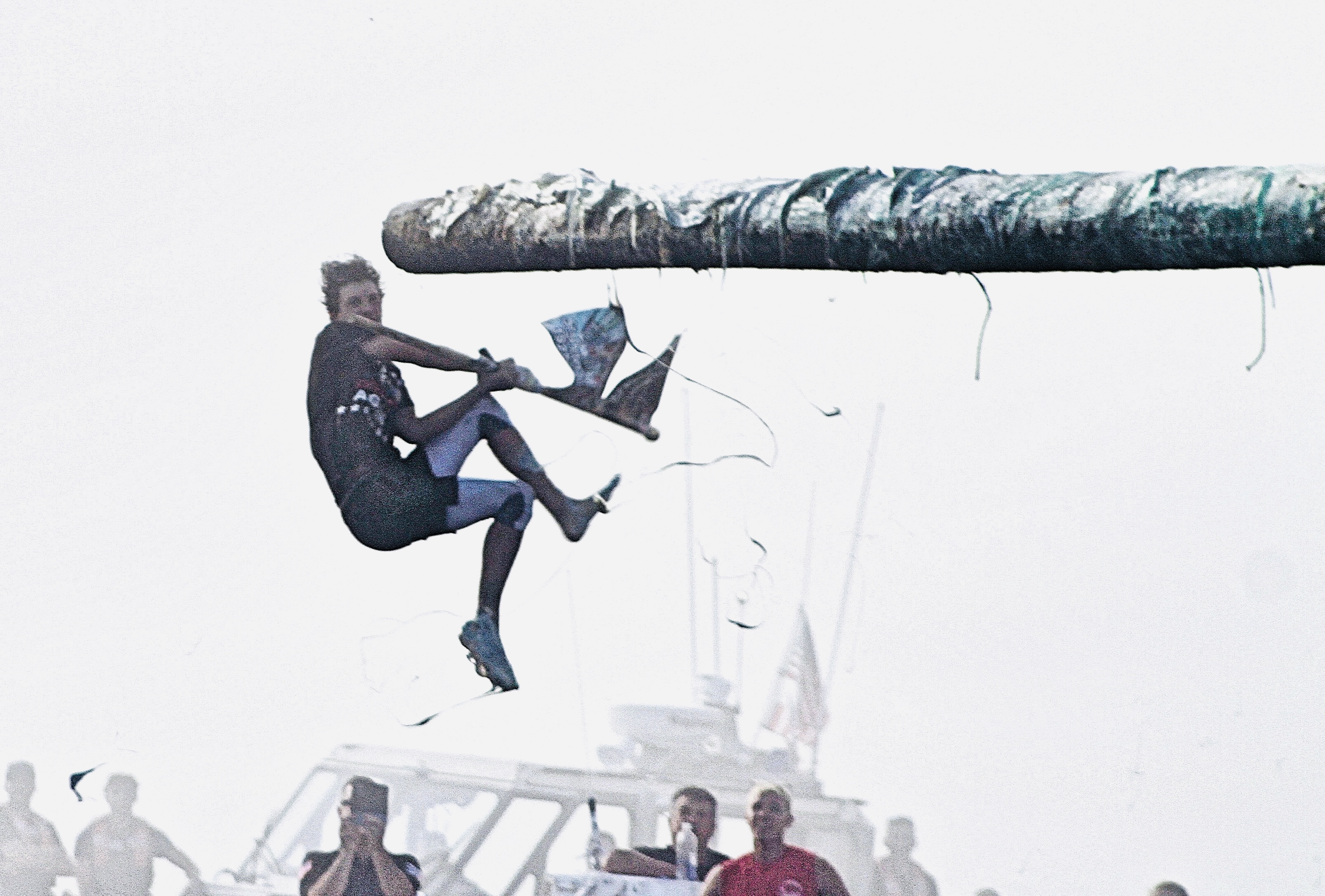 Sunday’s Greasy Pole Champion, Nick White – Good Morning Gloucester