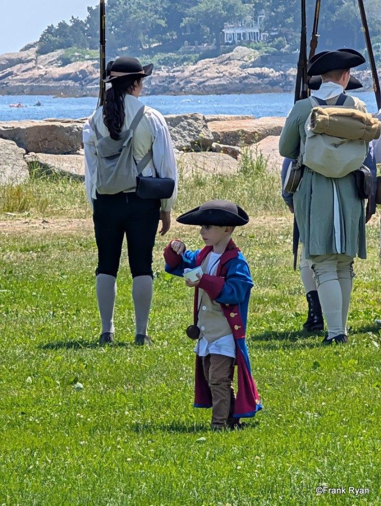 The vibrant Battle of Bunker Hill 250 reenactment was artfully ...