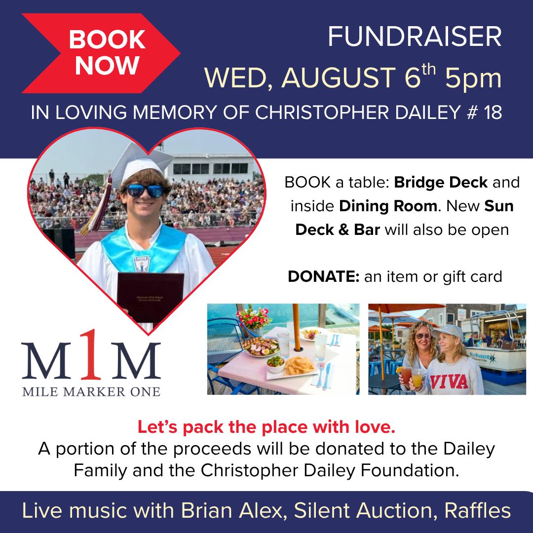 Mile Marker One Fundraiser in Loving Memory of Chris Dailey #18 – Good ...