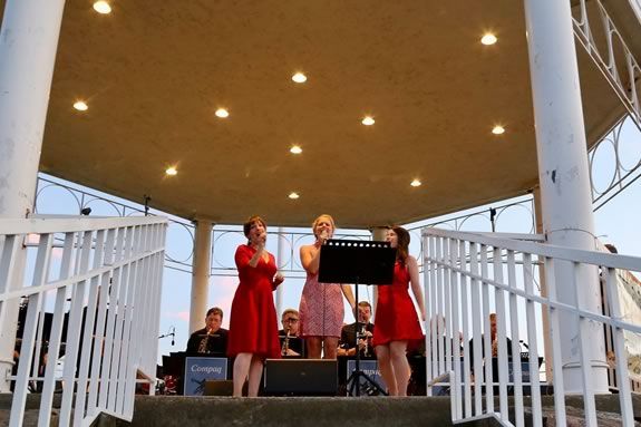 The 2025 Antonio Gentile Bandstand Series features Compaq Big Band on ...
