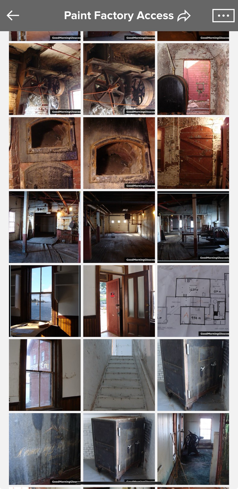 Early Good Morning Gloucester- 2008 Paint Factory Photo Montage – Good Morning Gloucester