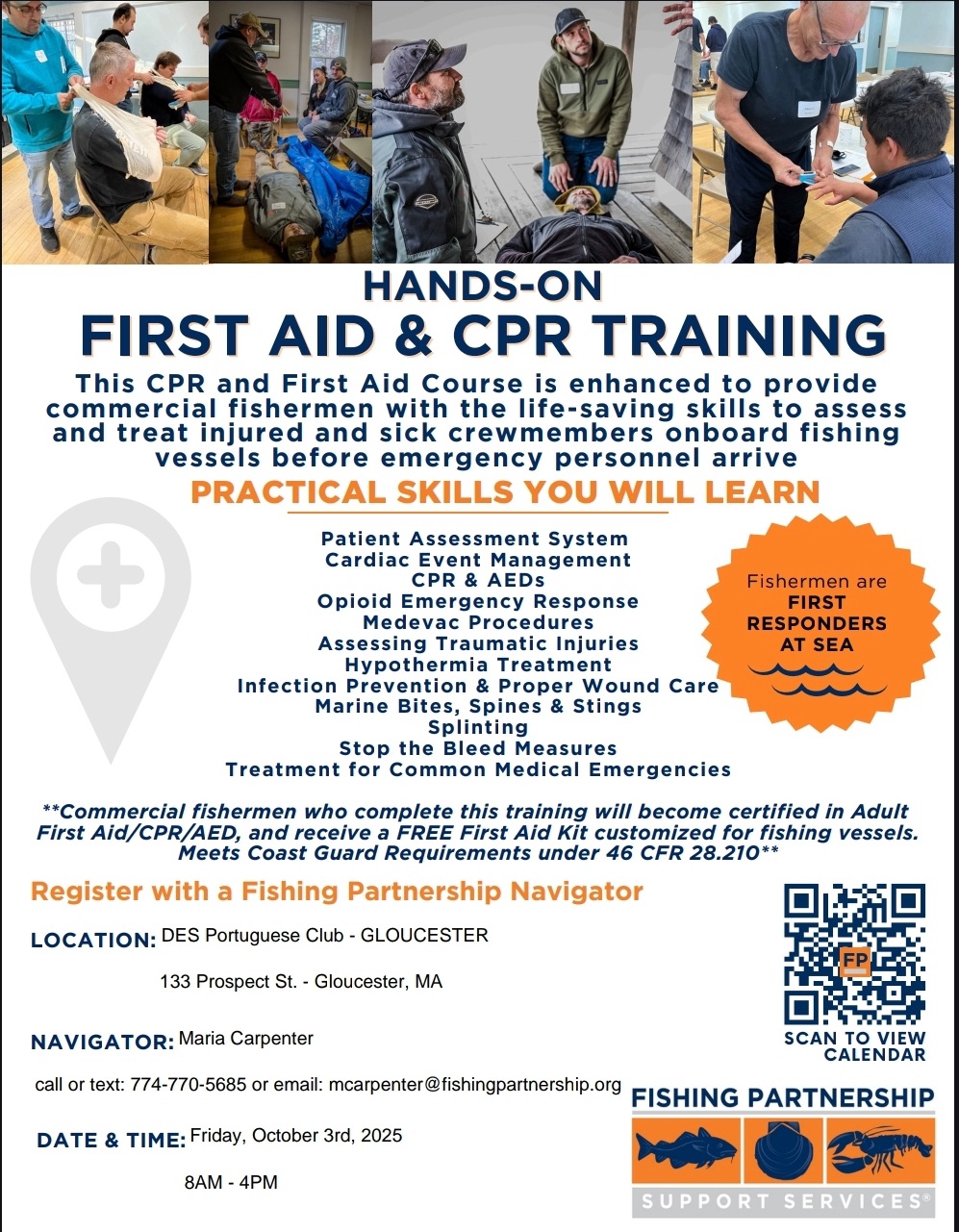 Hands on First Aid & CPR Training – Good Morning Gloucester