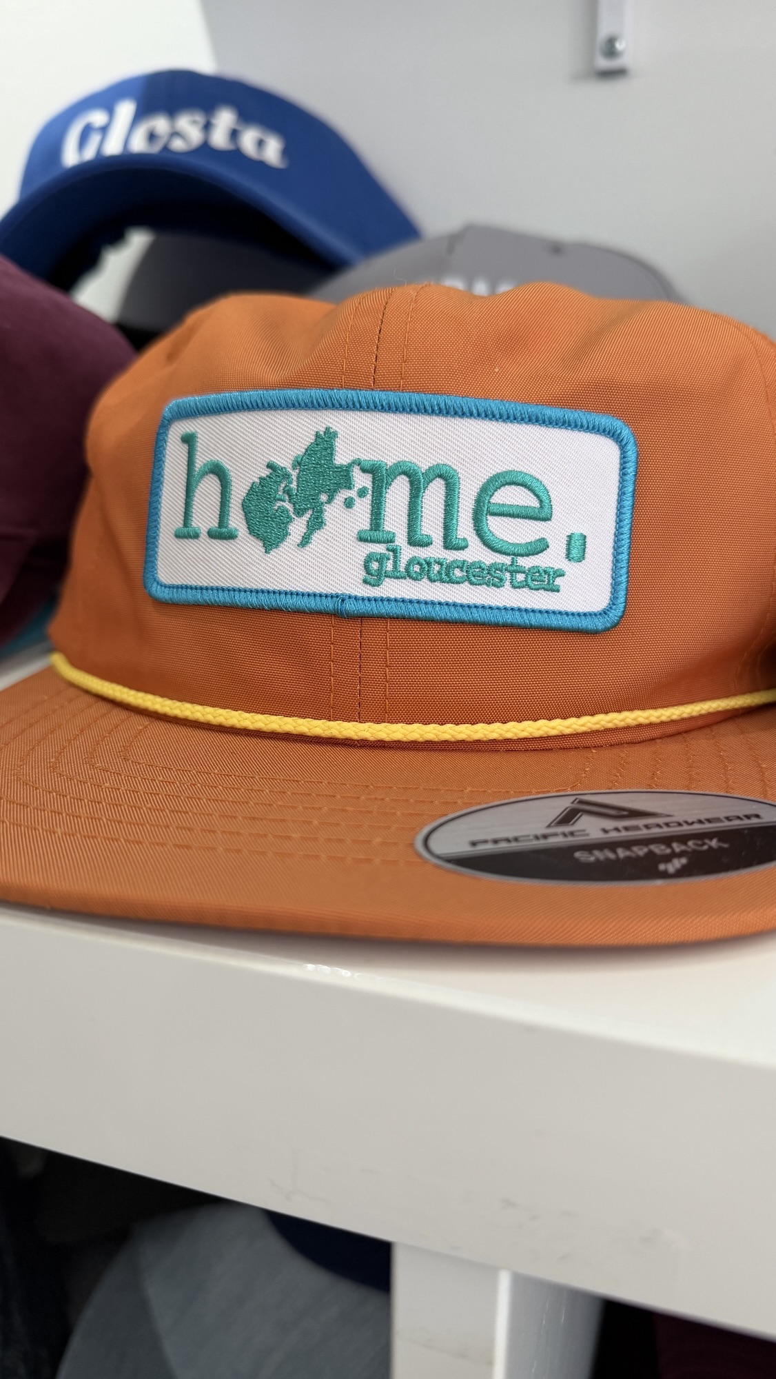 Very October-y Orange Gloucester Cap At 44 Main – Good Morning Gloucester