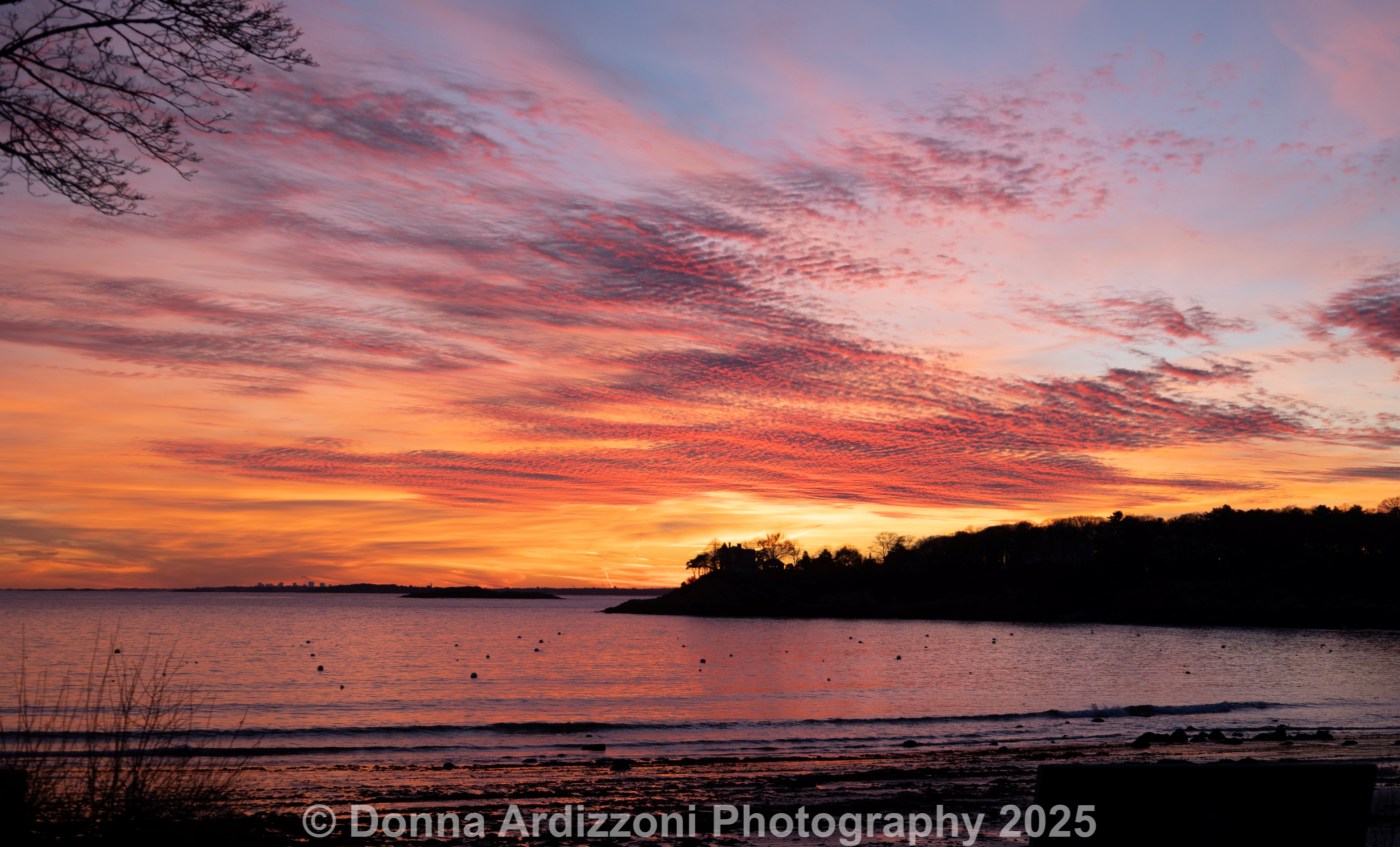 Early December sunset – Good Morning Gloucester