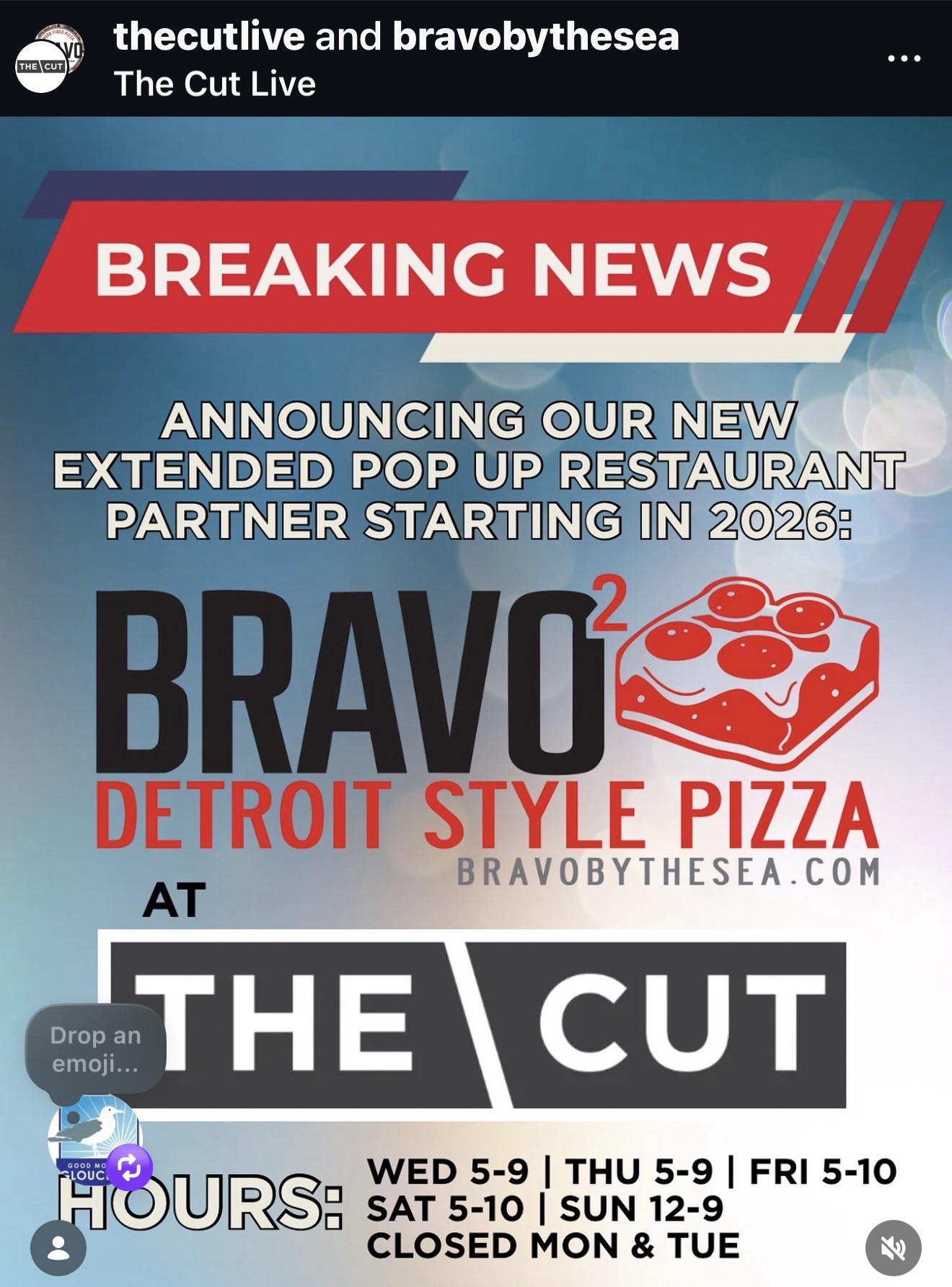 Bravo Pop Up At The Cut Starting In 2026! – Good Morning Gloucester
