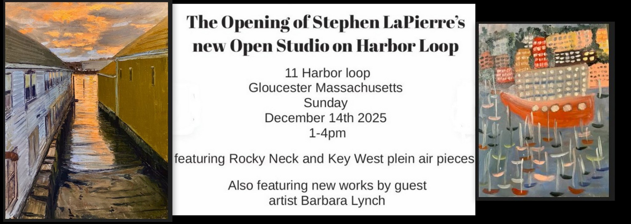 From Rocky Neck to Harbor Loop! Stephen LaPierre’s Fine Art Studio and ...