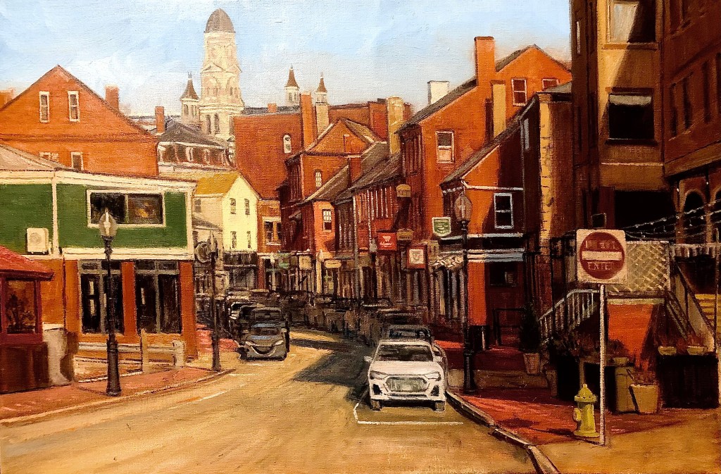 Artist Stephen LaPierre of Gloucester is open a lot! A recent work in ...