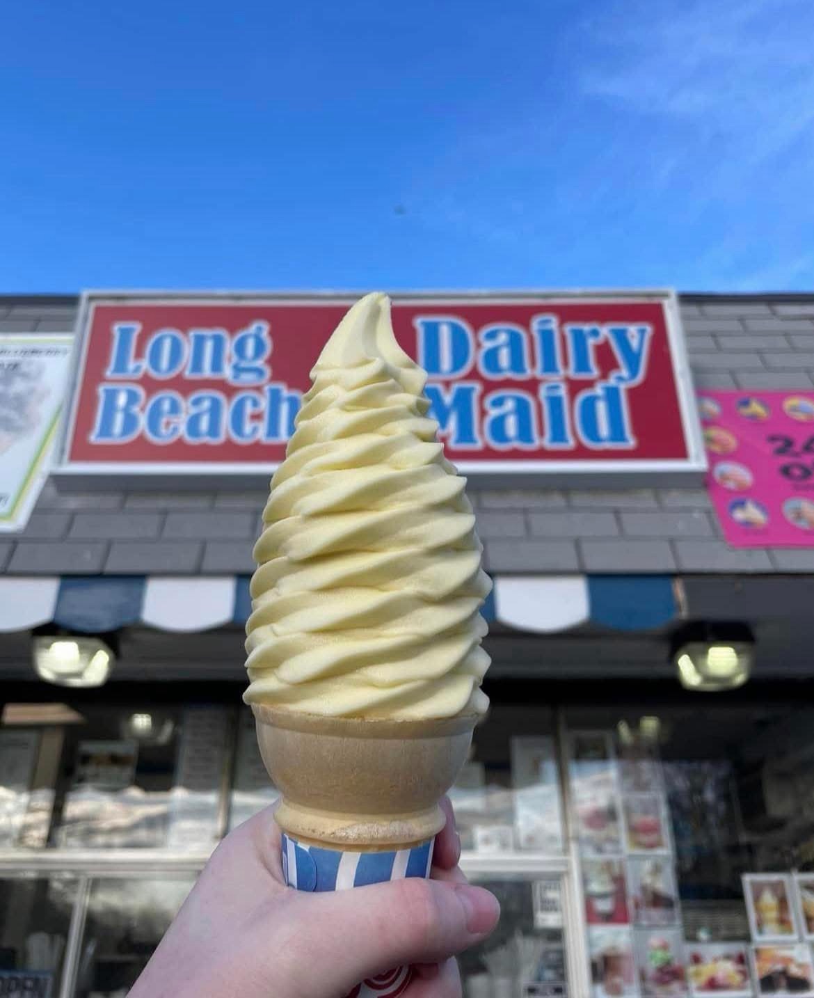 Long Beach Dairy Maid Monday 4/6 3pm-9pm 🍦🍨💥HALF OFF ALL ICE CREAM ...