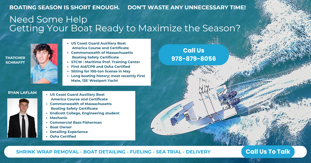Would You Like Some Help Getting Your Boat Ready for the Season? – Good ...