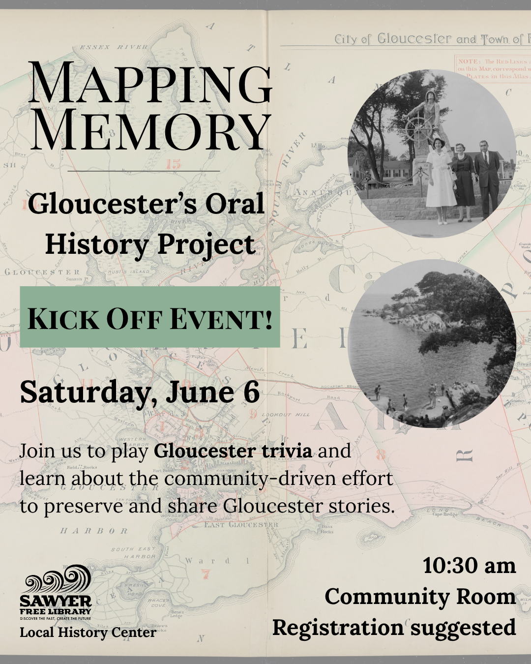 Mapping Memory Kick Off with Gloucester Jeopardy! June 6 at 10:30 AM ...