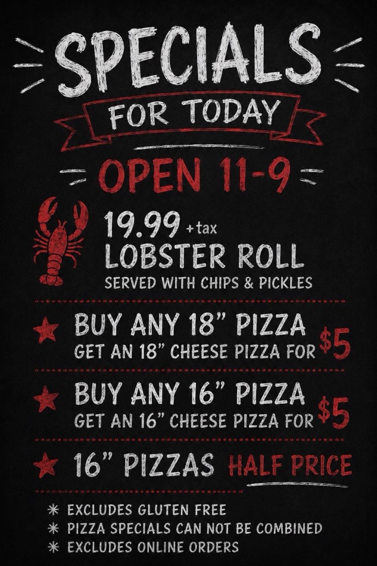 Surfside Subs TODAY’S SPECIALS 🔥We’re open 11AM–9PM and serving up some ...