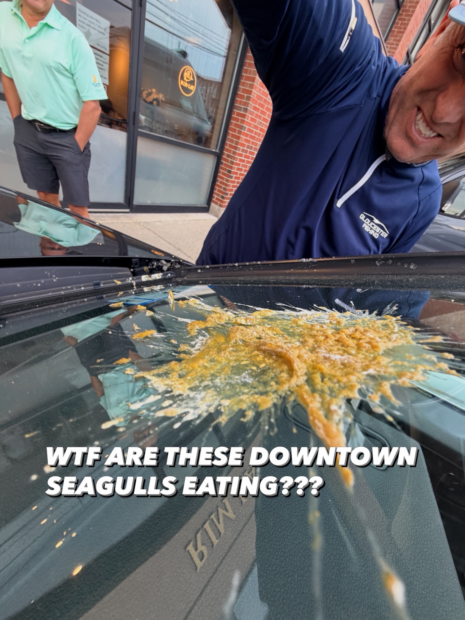 In all my years I’ve never seen such a massive seagull poop (and I’ve ...