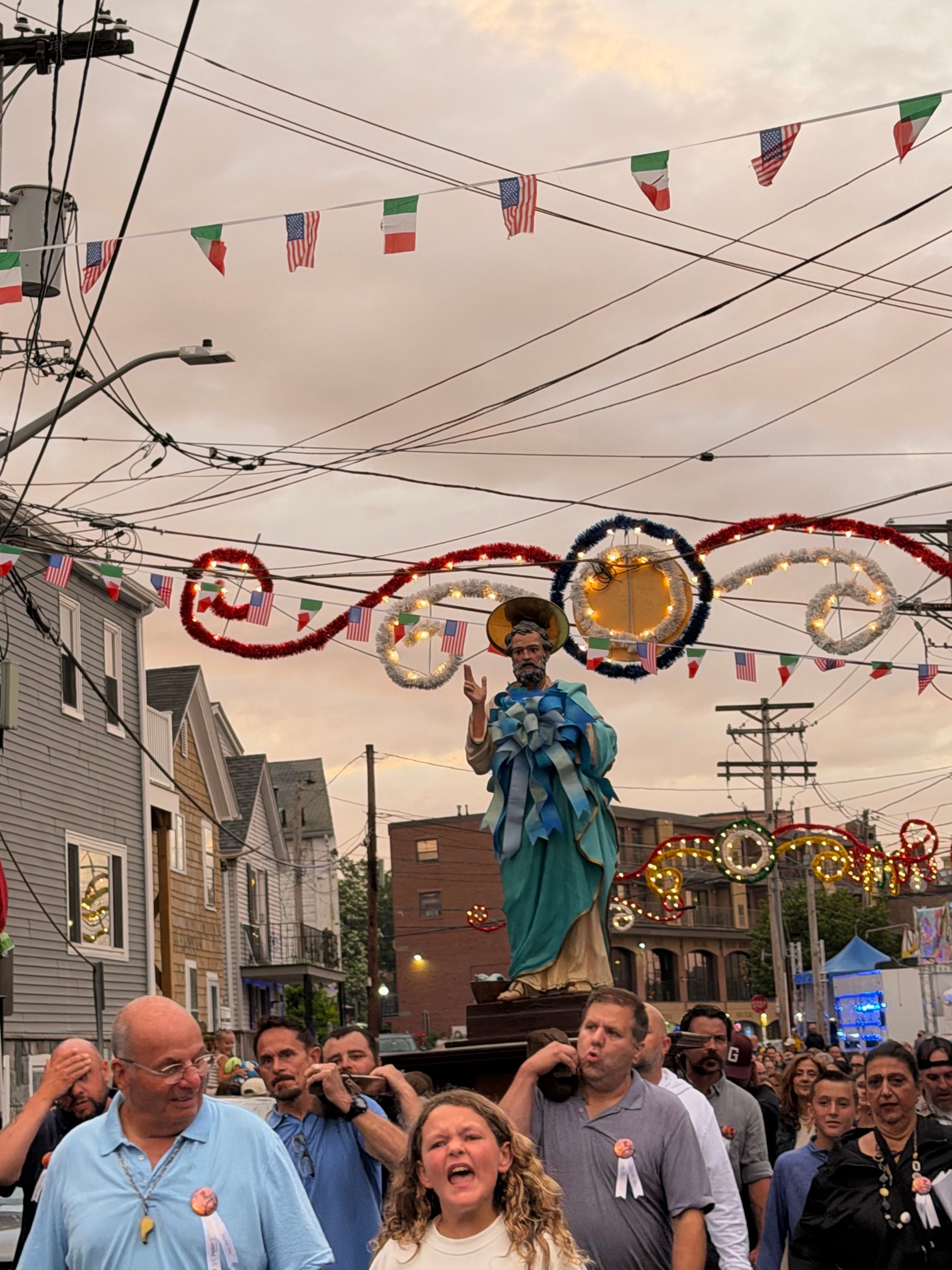 Beautiful Night for Novena Procession – Good Morning Gloucester
