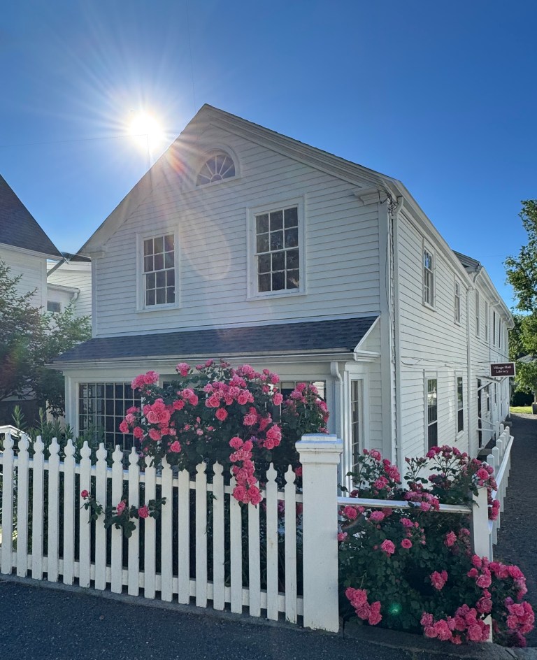 Rosy View of the Annisquam Library – Good Morning Gloucester