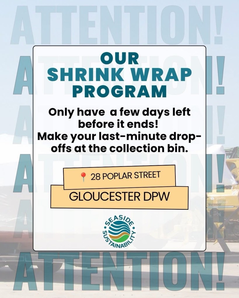 There are only a few days left to take part in Seaside Sustainability ...