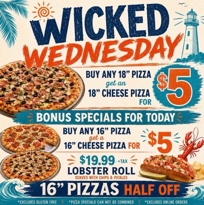 SURFSIDE SUBS WICKED WEDNESDAY IS HERE! 🌊🔥 – Good Morning Gloucester